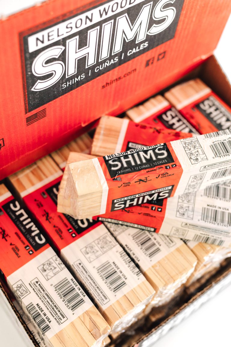 DIY Bundle – 8 Inch Wood Shims – Nelson Wood Shims