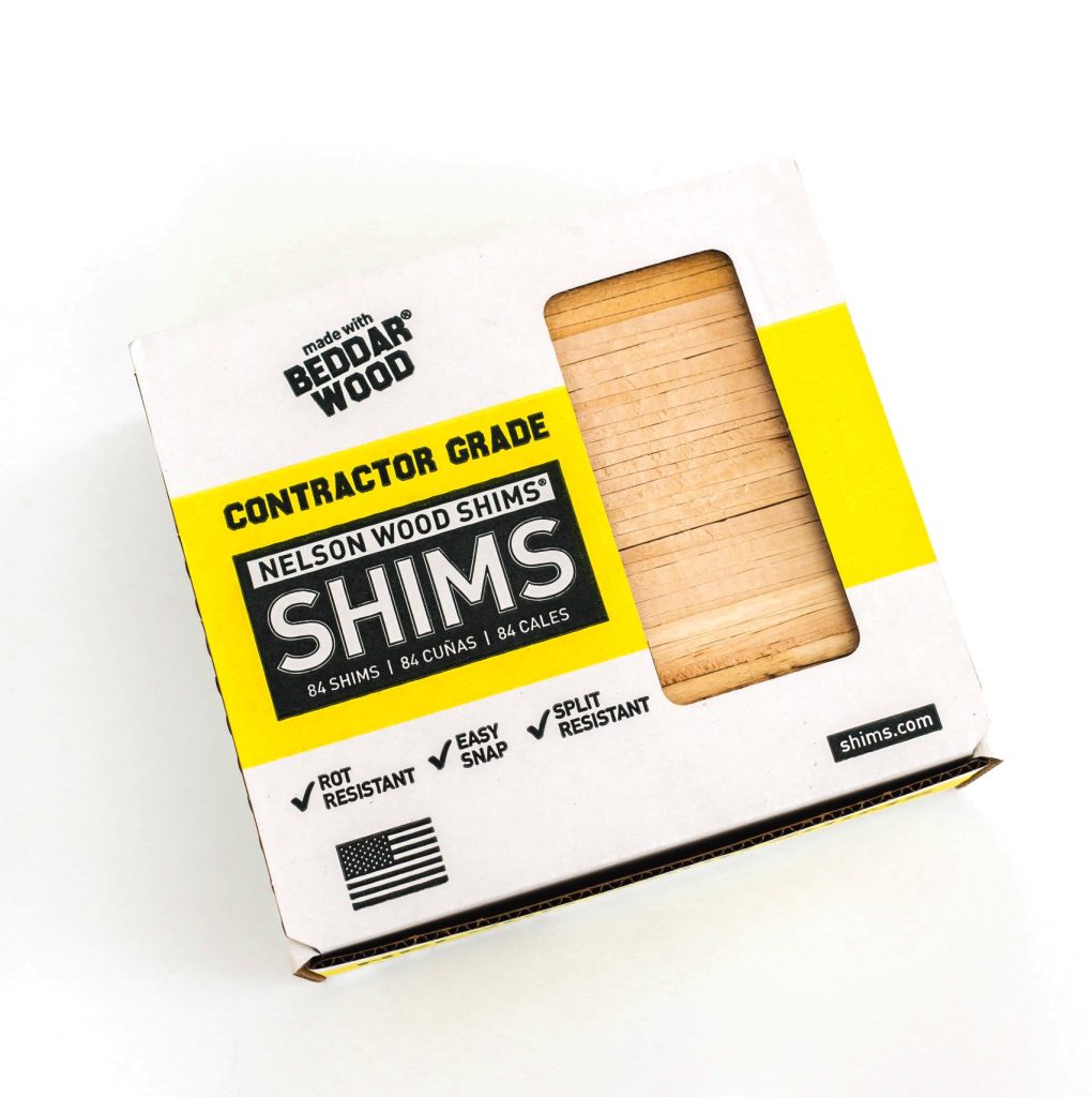 Contractor Grade Carton 84 Count – 8 Inch Beddar Wood Shims – Nelson ...
